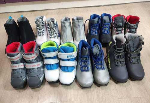 Лыжные ботинки NNN размер 31-38 и 39-42