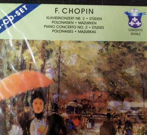 F. Chopin Шопен 3сд Германия бокс