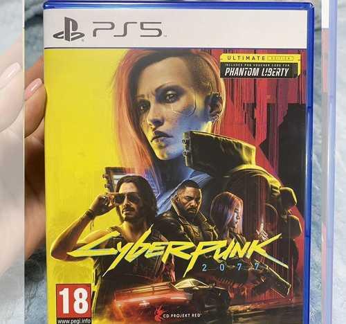 Cyberpunk 2077 ps5 диск