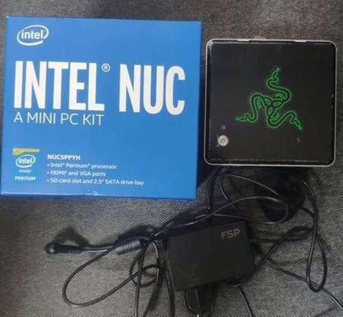 Intel nuc a mini pc kit nuc5ppyh/Pentium4gb/SSD128