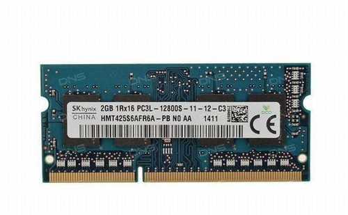 Оперативная память SK Hynix 2gb 1Rx16-PC3L-12800S