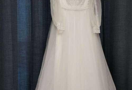 Свадебное платье (подходит беременным)