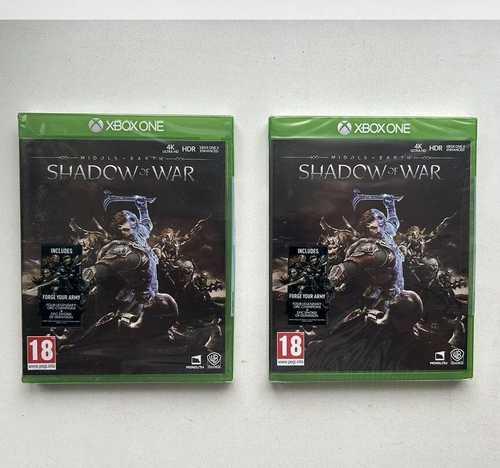 Middle Earth Shadow of War (Новый) Xbox