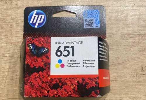 Картридж HP 651 C2P11AE Tri-color