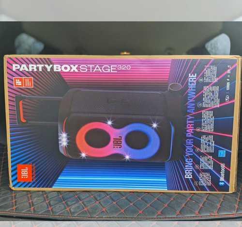 JBL PartyBox Stage 320 IPX4 240Вт Новая Колонка