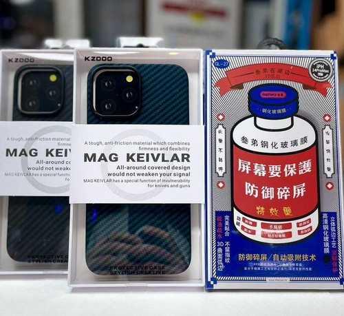 Чехол K-Doo Mag Kevlar для iPhone 13 Pro Max