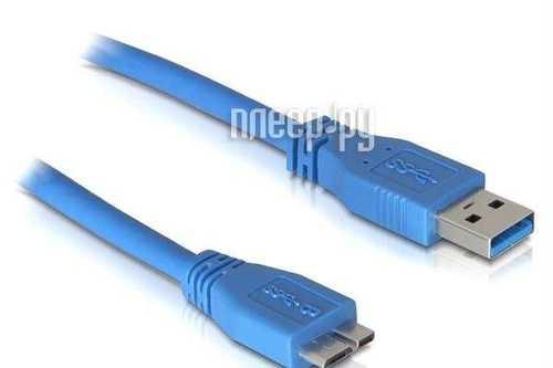 ATcom USB 3.0 AM - Micro-B 80cm Blue ат12825