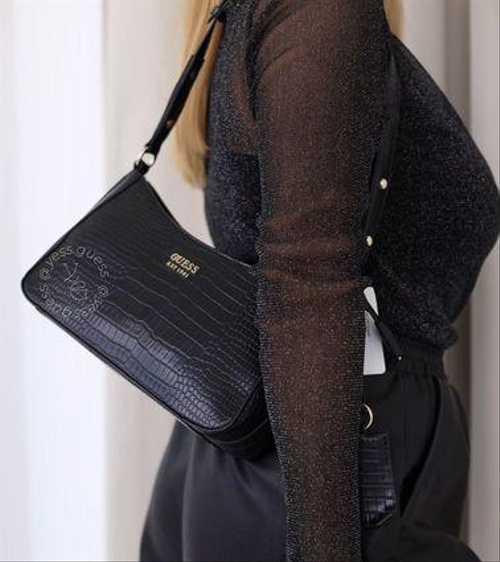 Женская сумка багет Guess georgiana