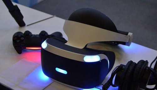 Очки виртуал.реальности(новые) playstation VR 4