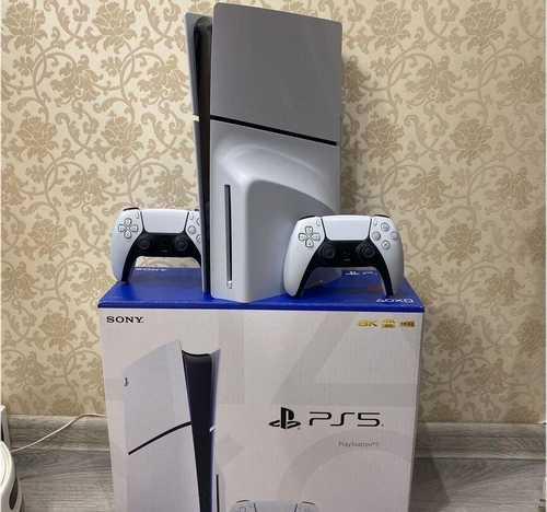 Sony playstation 5 slim с дисководом 1tb