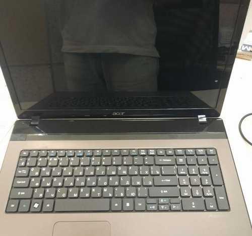 Ноутбук Acer aspire 7750G/17.3/i5/SSD 256/8Гб