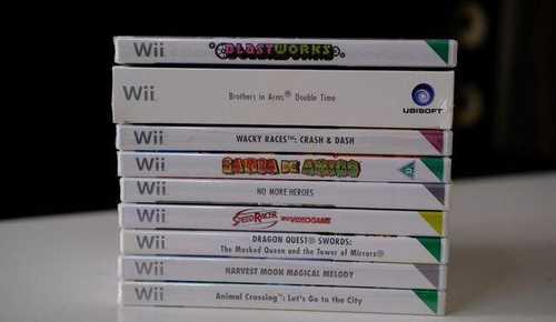 Игры на Nintendo Wii - 9 игр - Pal