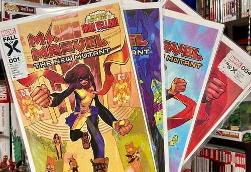 Комплект комиксов «Ms.Marvel» (#1-4)