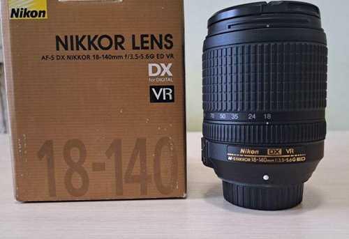 Nikon AF-S 18-140mm f3.5-5.6 G ED VR