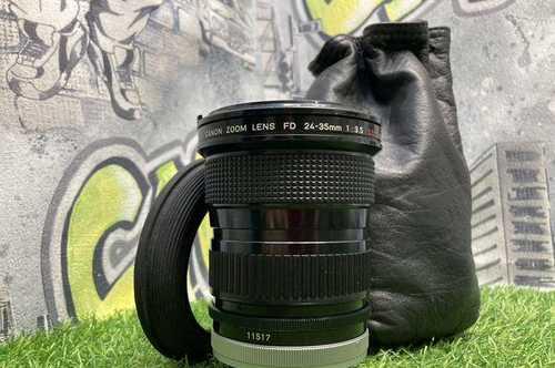 Canon FD 24-35mm 3.5 SSC Aspherical Lens
