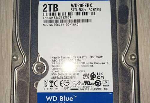 Жесткий диск WD Blue 2TB