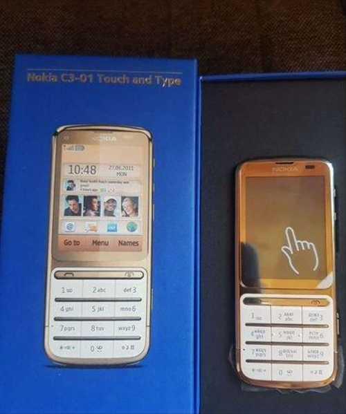 Nokia c3-01 gold Edition