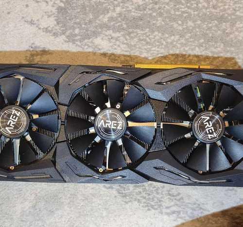 Видеокарта arez strix Rx580 8gb