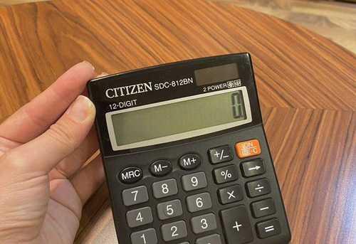 Настольный калькулятор citizen