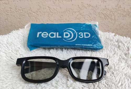 Стереоскопические очки 3d real 3D Reald