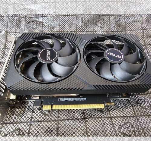 Видеокарта Asus GeForce RTX 3050 dual OC V2 8G