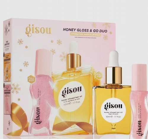 Gisou Honey Gloss and Go Duo набор