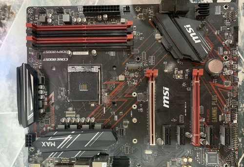 Материнская плата msi b450 gaming plus max