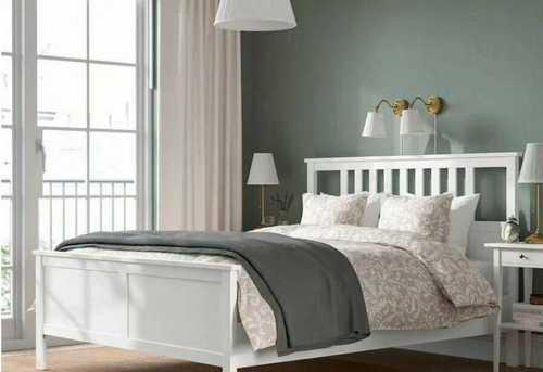 Новая двухспальная кровать IKEA Hemnes 160*200