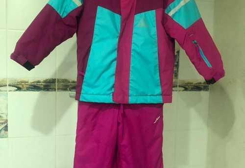 Зимний горнолыжный костюм для девочки Decatlon