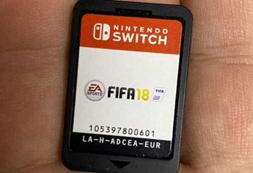 FIFA 18 картридж Nintendo Switch