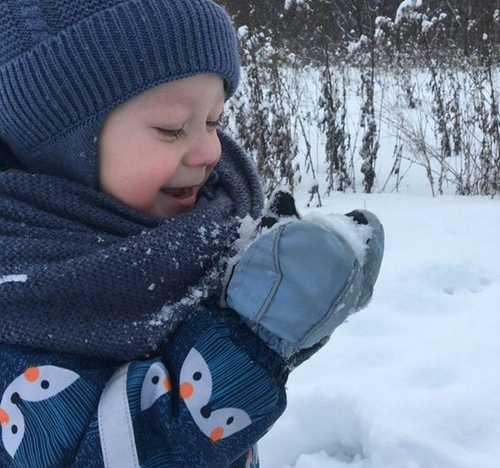 Шапка детская зимняя для мальчика 3 года