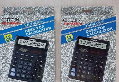 Калькулятор Citizen модель SDC-888Т (2 шт.)