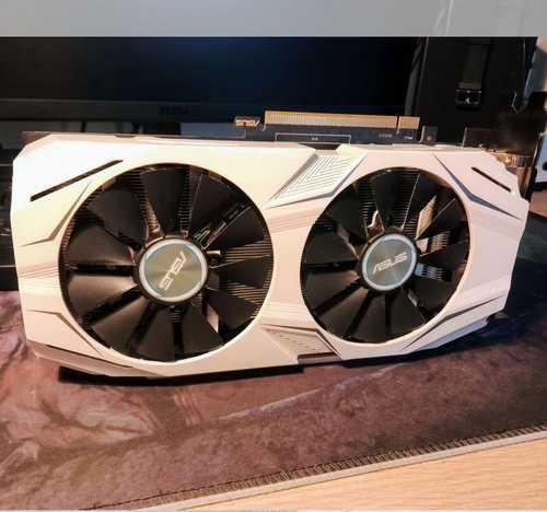 Видеокарта GeForce GTX 1070 dual 8gb gddr5 White