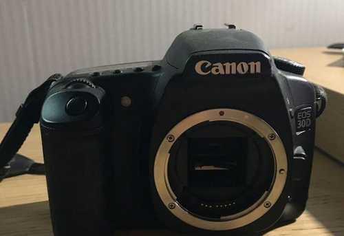 Зеркальный фотоаппарат canon eos30D body