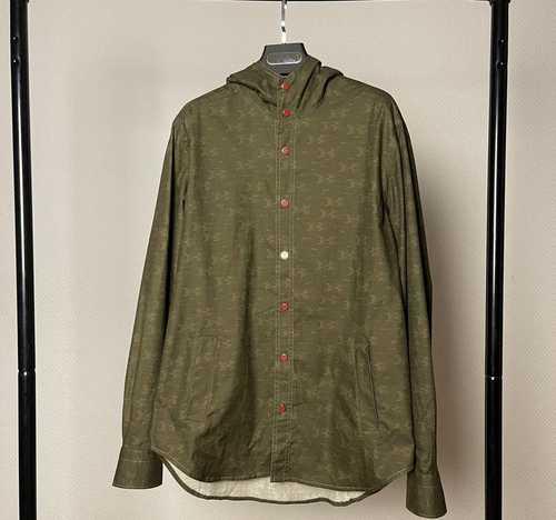 Рубашка с капюшоном Kiton оригинал 42р