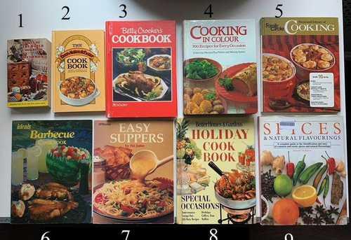 Old fashion Cookbooks in English