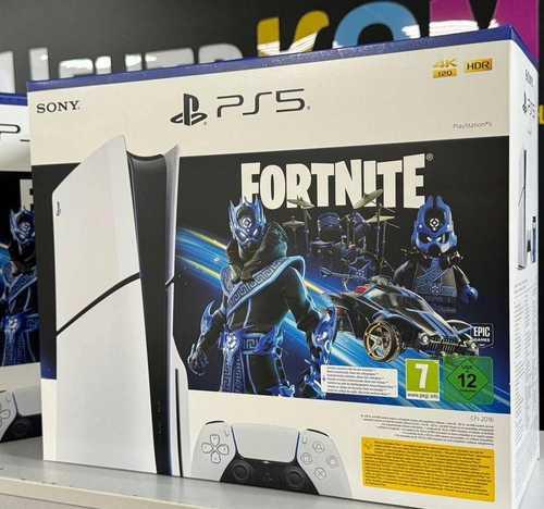 Новая Ps5 Slim 1TB   Fortnite Bundle