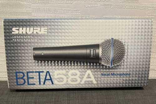 Микрофон shure beta 58a