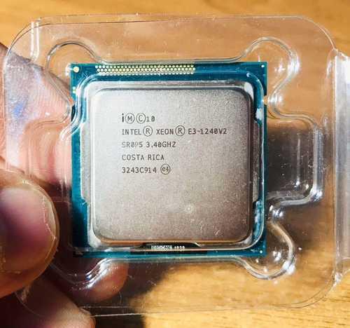 Процессор intel xeon e3 1240v2