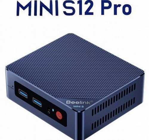 Неттоп Beelink mini S12 Pro (N100/16GB/500GB SSD/W