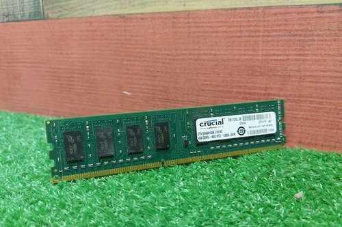 DDR3 4Gb / Озу для пк Crucial CT51264BA160B.C16FK