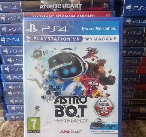 Astro bot rescue mission ps4 новый/new