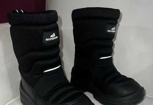 Дутики nordman lumi 26 черные