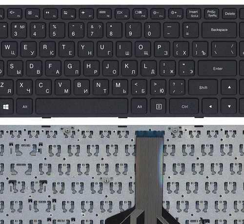 Клавиатура Lenovo Ideapad 300-15 100-15IBD черная