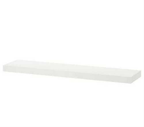 Полка навесная, белый, 110x26 см - IKEA