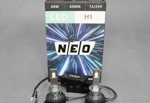 Яркие мощные светодиодные лампы H1 NEO 60W