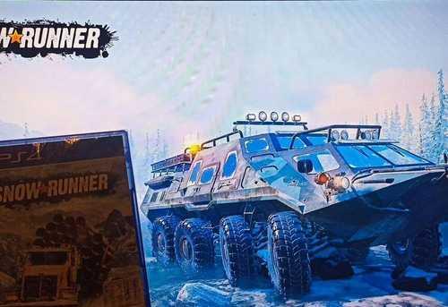 Игры ps4/ps5 snow runner диски новые рус. Вер