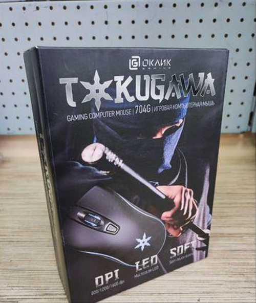 Мышь проводная Oklick 704G tokugawa (USB, Проводна