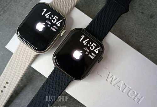 Часы Apple Watch 9 45мм (2 ремешка в комплекте)