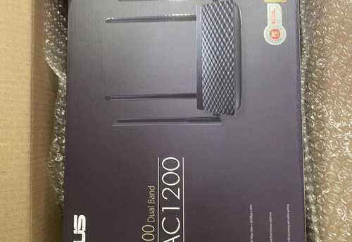Роутер asus RT-AC1200 V2, AC1200, черный
